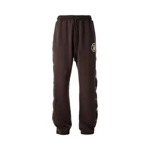 HELLSTAR Mirror Face Sweatpants - Brown