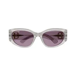 Balenciaga Oval Sunglasses - White