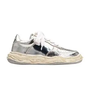Mihara Yasuhiro Wayne Low Cracking Leather Sneakers