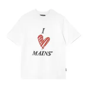 MAINS I Love T-shirt - White