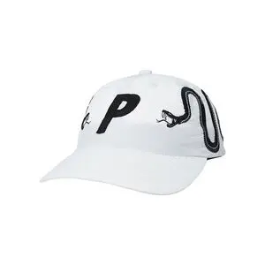 PALACE Snake P Cap - White