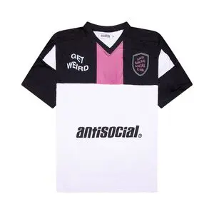ANTI SOCIAL SOCIAL CLUB Get Weird Soccer Jersey - White