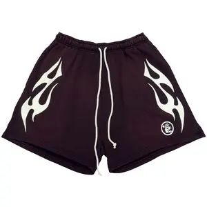 HELLSTAR Flame Shorts - Brown