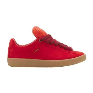 LANVIN Future X Hyper Curb Sneakers - Red