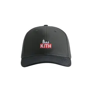 Kith For Peanuts 75 Twill Aaron Classic Cap - Black