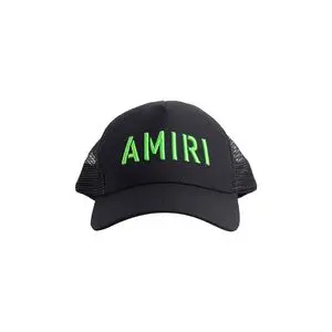 Amiri Stencil Trucker Hat - Black