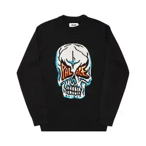 PALACE Skull Knit - Black