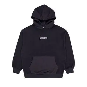 PLEASURES Logic Reverse Terry Hoodie