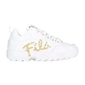 FILA Disruptor 2 Script Metallic Sneakers