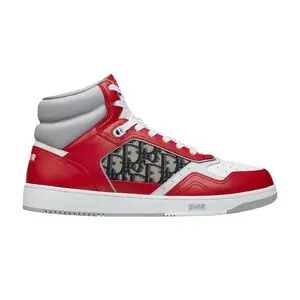 Dior B27 High Top Sneakers - Red