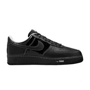 Nike Air Force 1 Low 'city Pack Paris' Sneakers - Black