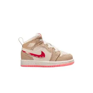 JORDAN 1 Mid Se Td Sneakers - Cream