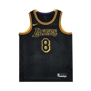 Nike Kobe Mamba Mentality Lakers City Edition Swingman Jersey - Black