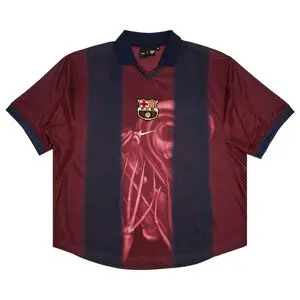 Nike Fc Barcelona X Cactus Jack Retro 2000/01 Home Skeleton Jersey