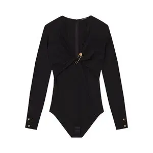 Versace Safety Pin Bodysuit