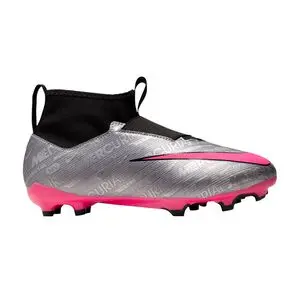 Nike Zoom Mercurial Superfly 9 Academy Fg Mg Gs '25th Anniversary Pack - Silver