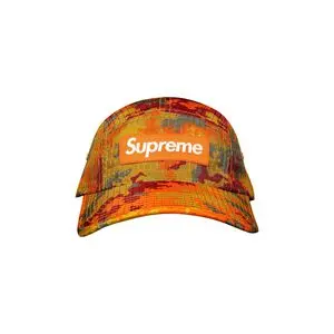 Supreme Camo Ripstop Camp Cap - Orange