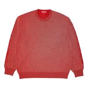 Supreme Reflective Knit Sweater - Orange