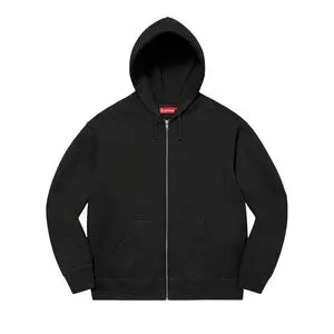 Men's Black Zip-Up Hoodie