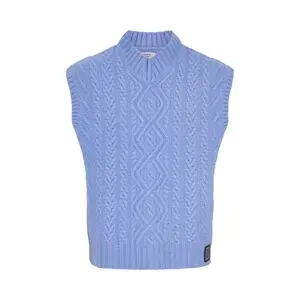 Martine Rose Boiled Cable V-neck Vest