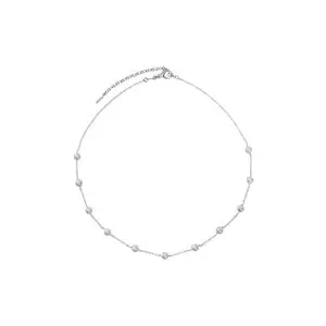 VEERT Classic Pearl Chain Necklace - White