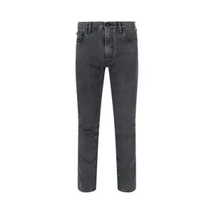 Off-White Diag Pocket Slim Jeans - Grey
