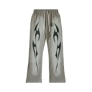 HELLSTAR Future Flame Sweatpants - Grey