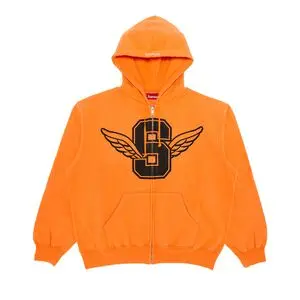 Supreme Wings Zip Up Hooded Sweatshirt