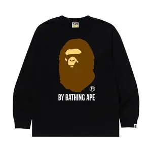 A BATHING APE Long-sleeve Tee - Black