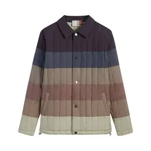 Kith Striped Poplin Coaches Jacket
