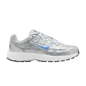 Nike P-6000 Gs Athletic Sneakers - Silver