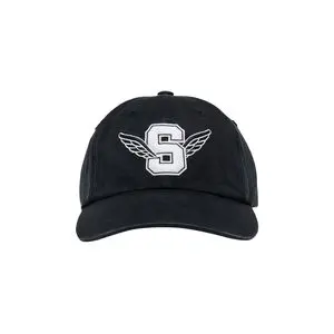 Supreme Wings Logo 6-panel Cap - Black