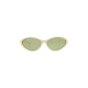 Gucci Wrap Around Sunglasses - Cream