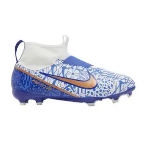 Nike Zoom Mercurial Superfly 9 Academy Cr7 Mg Gs 'azulejo