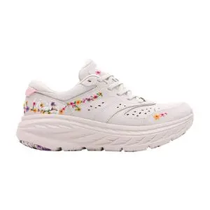 HOKA Bondi L Floral-embellished Sneakers