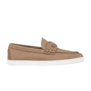 CHRISTIAN LOUBOUTIN Christian Louboutin Chambeliboat 'Lionne' Loafers Tan