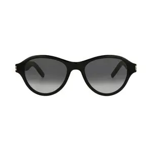 Saint Laurent Round Frame Sunglasses - Black