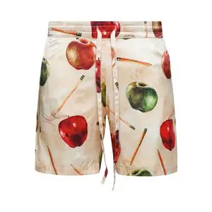 NAHMIAS Apple Silk Shorts - Tan