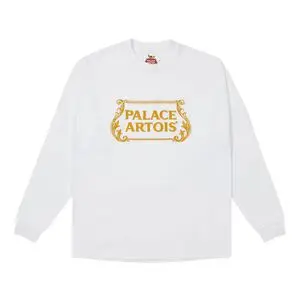 PALACE X Stella Artois Long-sleeve Top - White