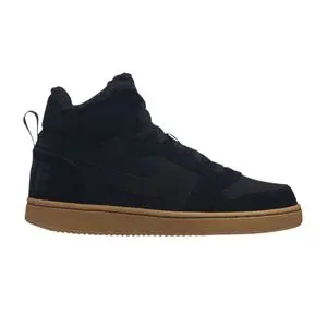 Nike Court Borough Mid Winter Gs Sneakers - Black