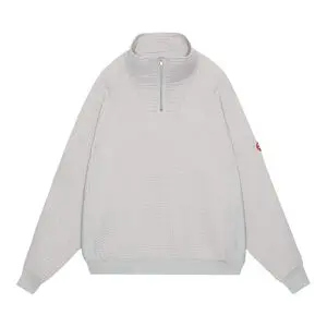 CAV EMPT Layered Gauze Half Zip Sweatshirt