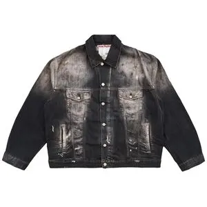 Women's Oversized Black Denim Jackets