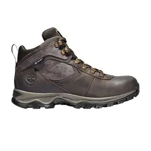 Brown casual hiking boots