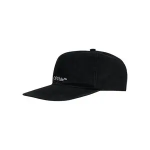 Off-White Bookish Baseball Cap - Black
