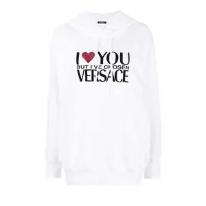 Versace I Love You' Graphic Sweatshirt
