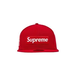 Supreme Championship Box Logo New Era Cap - Red