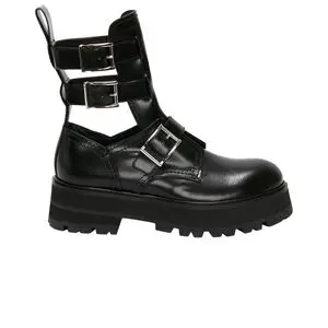 Alexander McQueen Rave Buckle Boot