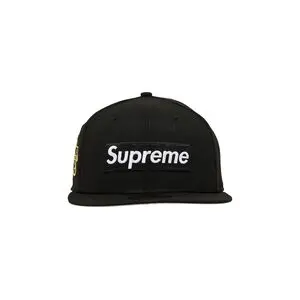 Supreme Championship Box Logo New Era Cap - Black