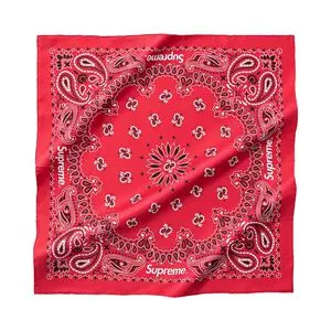 Supreme Silk Bandana - Red