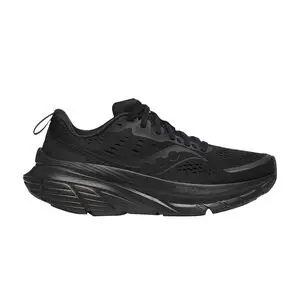 Saucony Wmns Guide 18 Wide Athletic Sneakers - Black